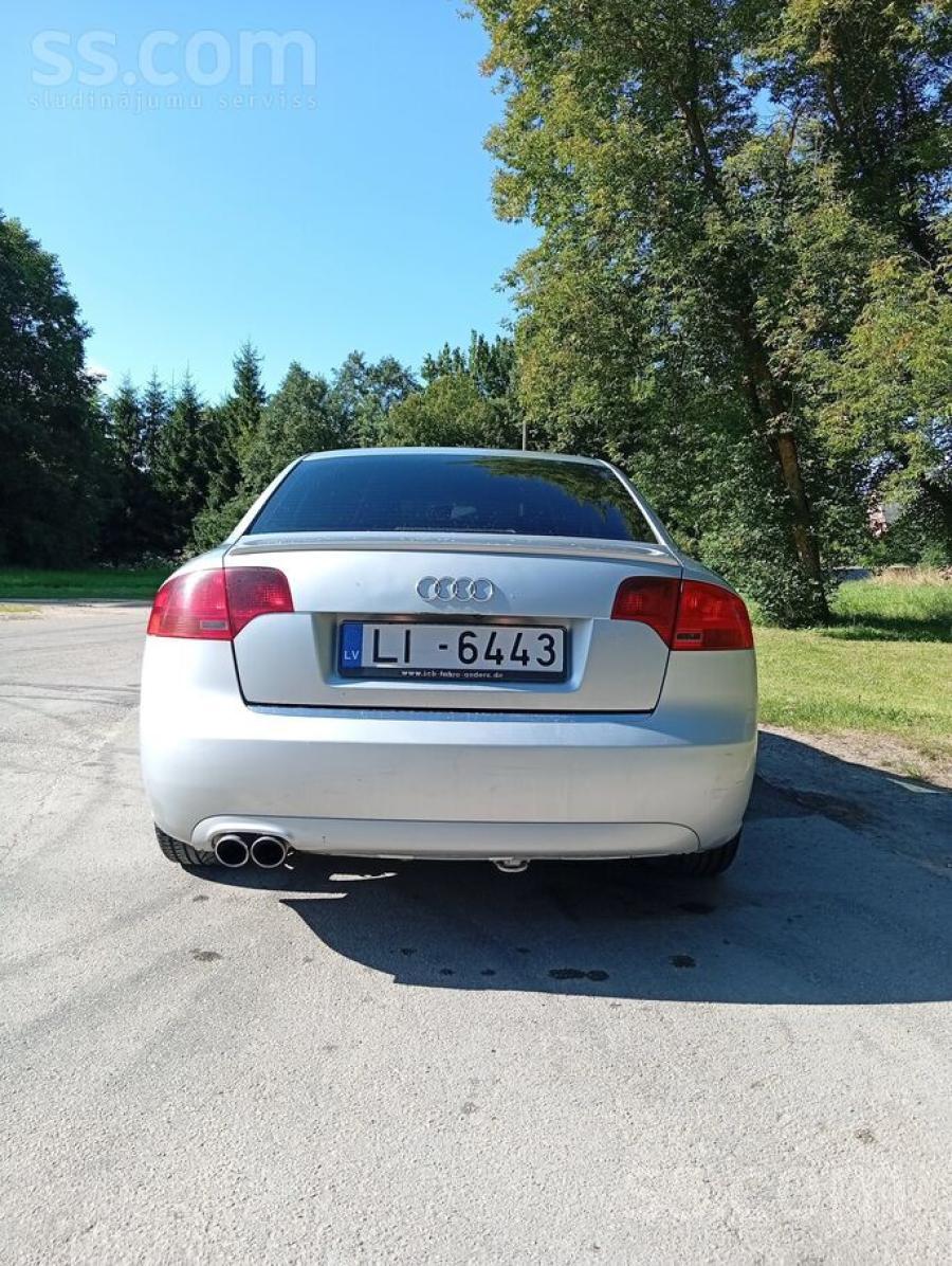 Pelēks Audi A4 2005 Rēzekne, ar dzinēja tilpumu 2.00 L un nobraukumu 315 tūkst. km par 2600 €, foto 4 vietnē AUTOMOTO.COM.LV