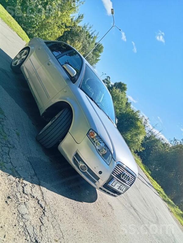 Grey Audi A4 2005 in Rezekne, with an engine capacity of 2.00 L and mileage of 315 thousand km for 2600 €, photo 5 on AUTOMOTO.COM.LV