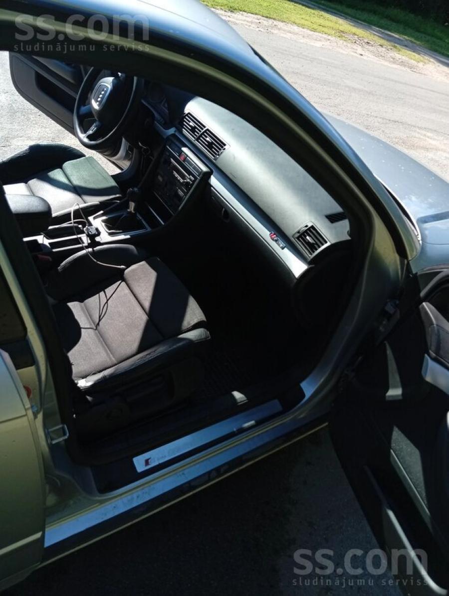Pelēks Audi A4 2005 Rēzekne, ar dzinēja tilpumu 2.00 L un nobraukumu 315 tūkst. km par 2600 €, foto 11 vietnē AUTOMOTO.COM.LV