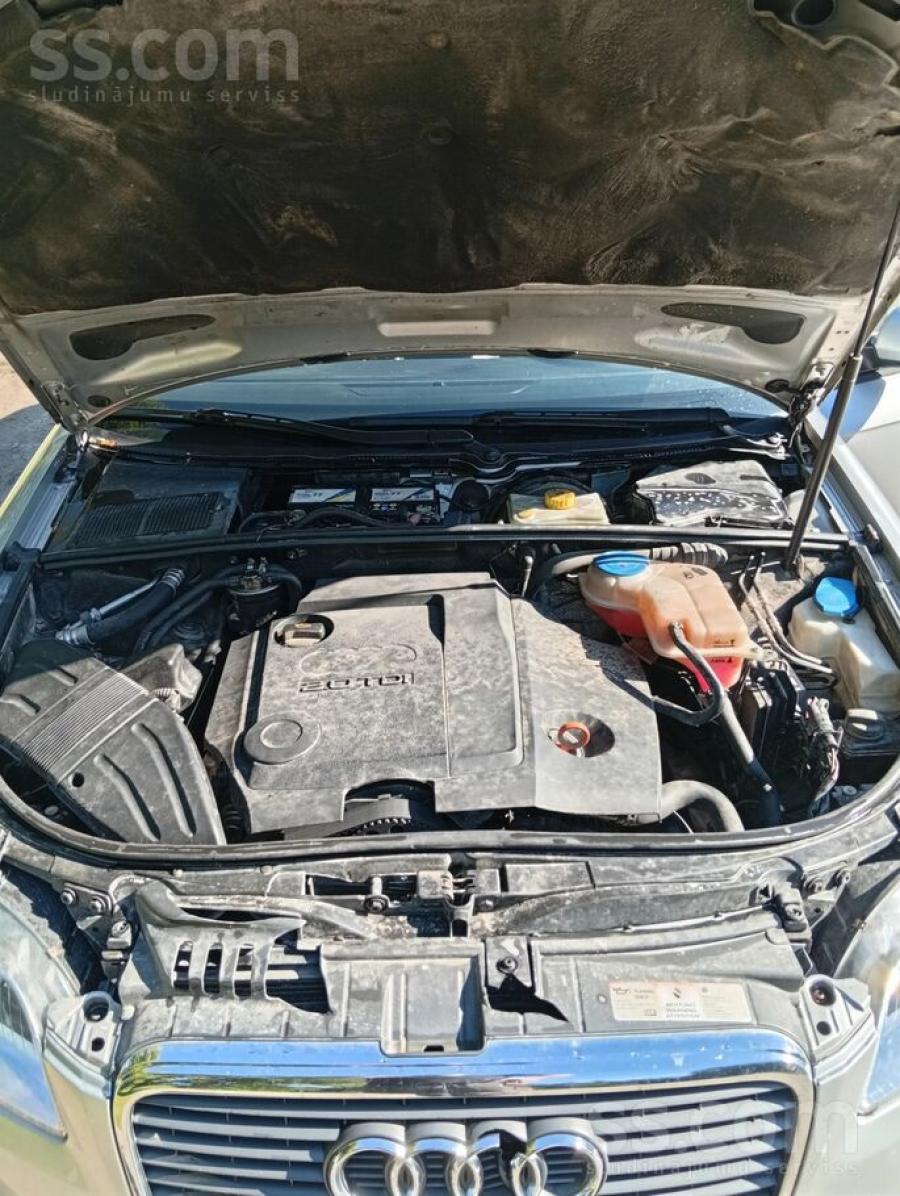 Pelēks Audi A4 2005 Rēzekne, ar dzinēja tilpumu 2.00 L un nobraukumu 315 tūkst. km par 2600 €, foto 12 vietnē AUTOMOTO.COM.LV