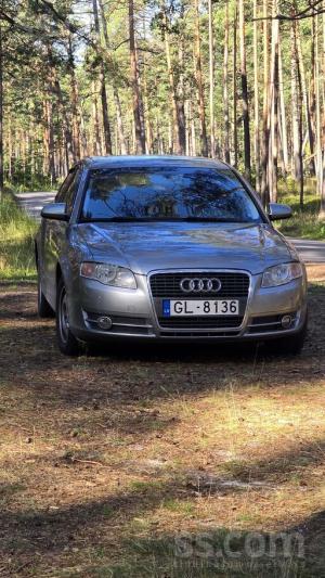 Pelēks Audi A4 2005 Rīga, ar dzinēja tilpumu 2.00 L un nobraukumu 224 tūkst. km par 2100 €, foto  vietnē AUTOMOTO.COM.LV