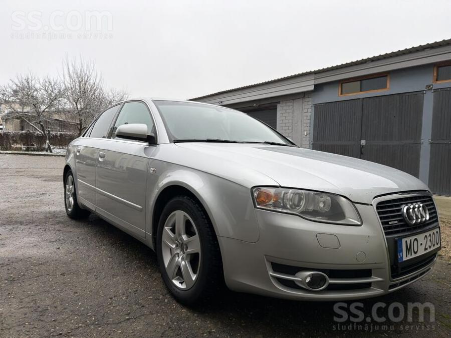 Grey Audi A4 2005 in Madona, with an engine capacity of 2.00 L and mileage of 220 thousand km for 3467 €, photo 4 on AUTOMOTO.COM.LV