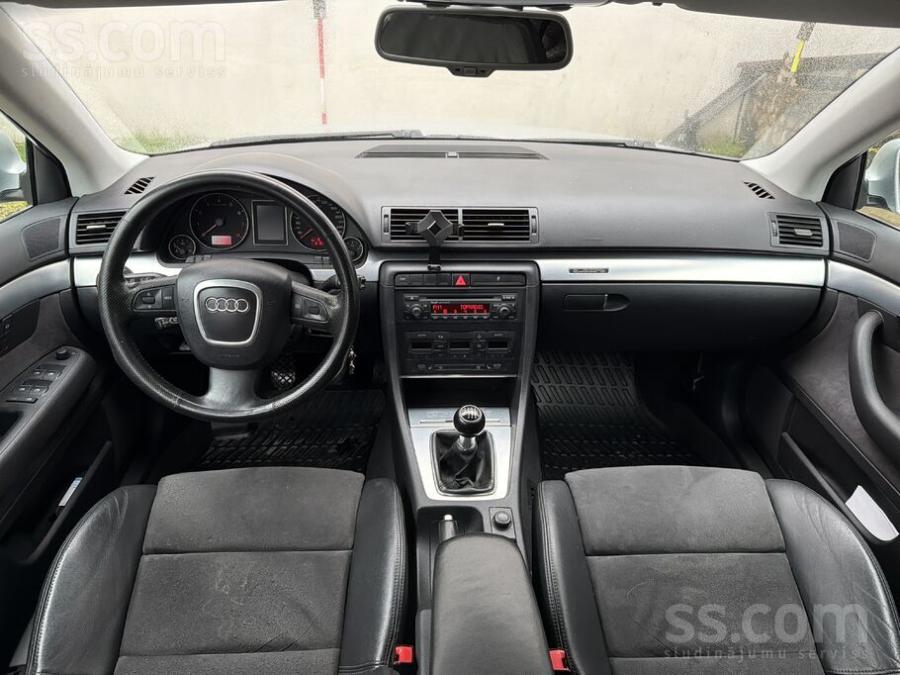 Grey Audi A4 2005 in Madona, with an engine capacity of 2.00 L and mileage of 220 thousand km for 3467 €, photo 6 on AUTOMOTO.COM.LV