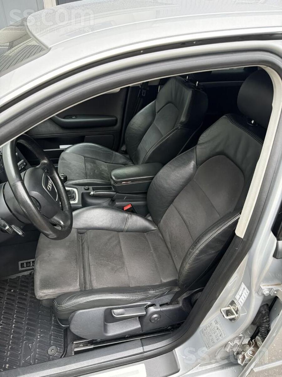 Grey Audi A4 2005 in Madona, with an engine capacity of 2.00 L and mileage of 220 thousand km for 3467 €, photo 7 on AUTOMOTO.COM.LV