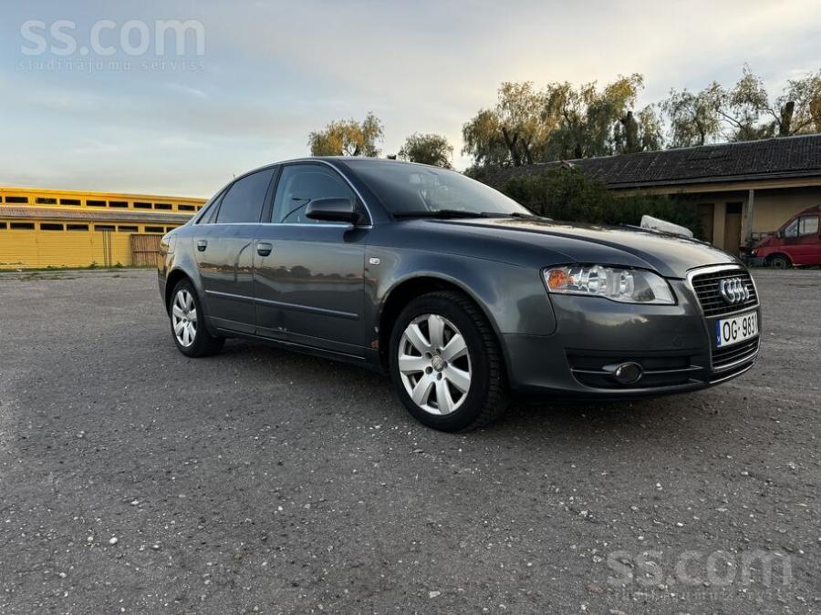 Pelēks Audi A4 2005 Jelgava, ar dzinēja tilpumu 2.00 L un nobraukumu 321 tūkst. km par 2150 €, foto 5 vietnē AUTOMOTO.COM.LV