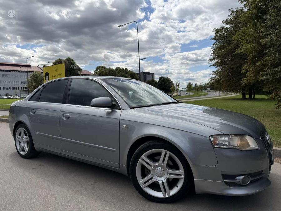 Grey Audi A4 2005 in Kaunas, with an engine capacity of 1.97 L and mileage of 324 thousand km for 2750 €, photo 3 on AUTOMOTO.COM.LV