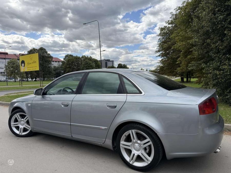 Grey Audi A4 2005 in Kaunas, with an engine capacity of 1.97 L and mileage of 324 thousand km for 2750 €, photo 4 on AUTOMOTO.COM.LV