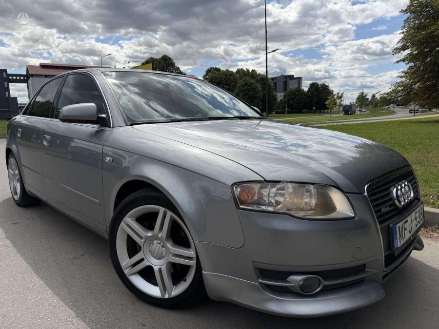 Grey Audi A4 2005 in Kaunas, with an engine capacity of 1.97 L and mileage of 324 thousand km for 2750 €, photo 15 on AUTOMOTO.COM.LV