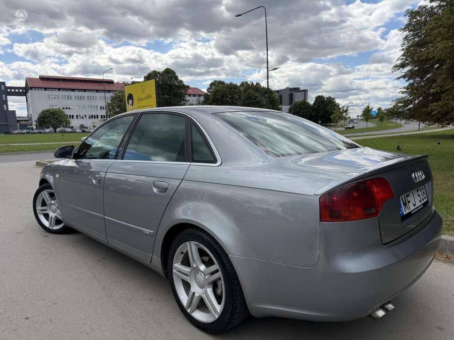 Grey Audi A4 2005 in Kaunas, with an engine capacity of 1.97 L and mileage of 324 thousand km for 2750 €, photo 16 on AUTOMOTO.COM.LV