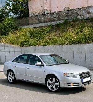 Grey Audi A4 2005 in Vilnius, with an engine capacity of 1.90 L and mileage of 324 thousand km for 2000 €, photo 4 on AUTOMOTO.COM.LV
