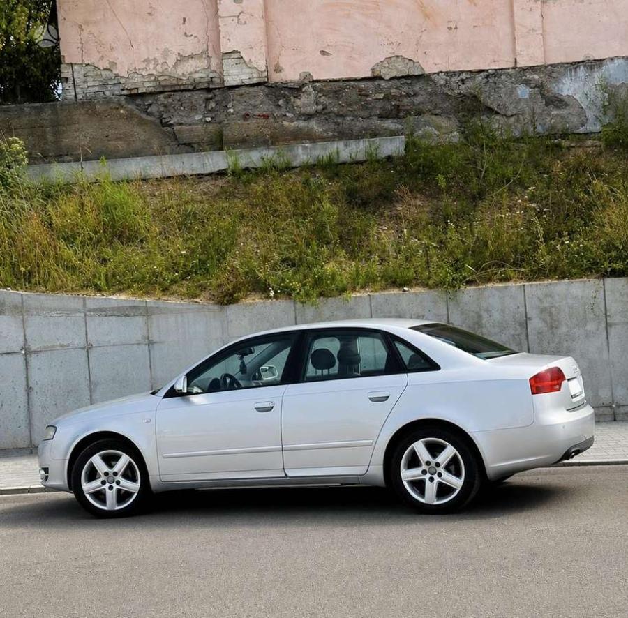 Grey Audi A4 2005 in Vilnius, with an engine capacity of 1.90 L and mileage of 324 thousand km for 2000 €, photo 6 on AUTOMOTO.COM.LV