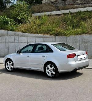 Grey Audi A4 2005 in Vilnius, with an engine capacity of 1.90 L and mileage of 324 thousand km for 2000 €, photo 7 on AUTOMOTO.COM.LV
