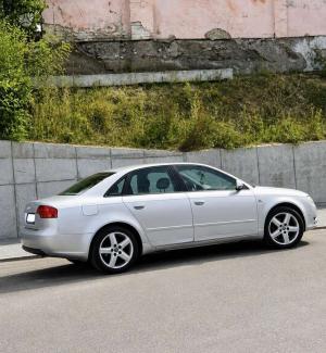 Grey Audi A4 2005 in Vilnius, with an engine capacity of 1.90 L and mileage of 324 thousand km for 2000 €, photo 8 on AUTOMOTO.COM.LV