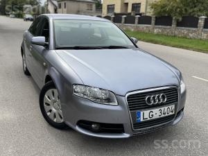 Grey Audi A4 2005 in Jelgava, with an engine capacity of 2.00 L and mileage of 210 thousand km for 1380 €, photo 8 on AUTOMOTO.COM.LV