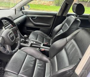 Grey Audi A4 2005 in Jelgava, with an engine capacity of 2.00 L and mileage of 210 thousand km for 1380 €, photo 9 on AUTOMOTO.COM.LV