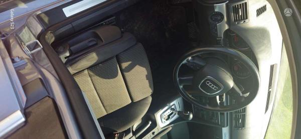 Grey Audi A4 2005 in Ukmerge, with an engine capacity of 1.98 L and mileage of 220 thousand km for 1250 €, photo 8 on AUTOMOTO.COM.LV