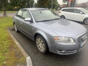 Grey Audi A4 2005 in Klaipeda, with an engine capacity of 1.98 L and mileage of 298 thousand km for 2100 €, photo  on AUTOMOTO.COM.LV