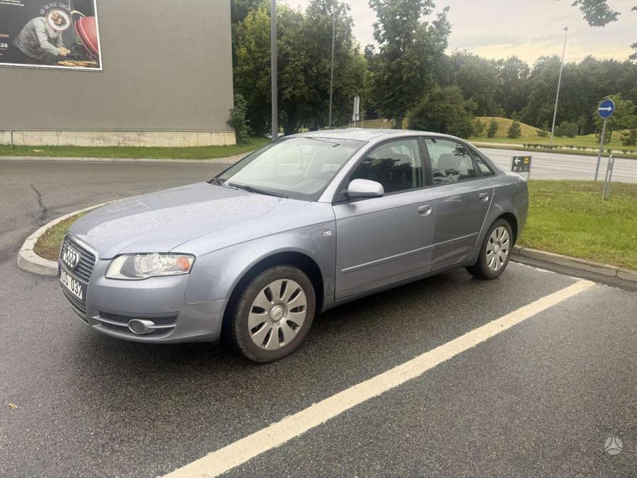Grey Audi A4 2005 in Klaipeda, with an engine capacity of 1.98 L and mileage of 298 thousand km for 2100 €, photo 5 on AUTOMOTO.COM.LV