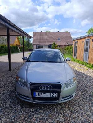 Grey Audi A4 2005 in Vilnius, with an engine capacity of 1.97 L and mileage of 283 thousand km for 1500 €, photo  on AUTOMOTO.COM.LV