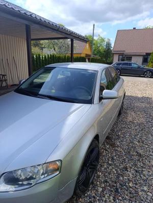 Grey Audi A4 2005 in Vilnius, with an engine capacity of 1.97 L and mileage of 283 thousand km for 1500 €, photo 3 on AUTOMOTO.COM.LV