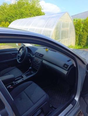 Grey Audi A4 2005 in Vilnius, with an engine capacity of 1.97 L and mileage of 283 thousand km for 1500 €, photo 12 on AUTOMOTO.COM.LV