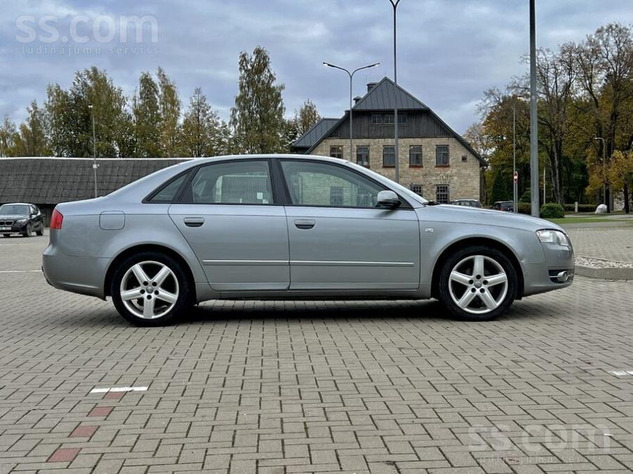 Pelēks Audi A4 2005 Cēsis, ar dzinēja tilpumu 2.00 L un nobraukumu 260 tūkst. km par 3100 €, foto 7 vietnē AUTOMOTO.COM.LV