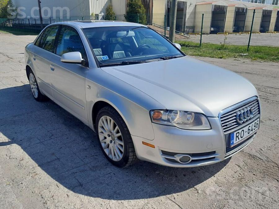 Pelēks Audi A4 2006 Rīga, ar dzinēja tilpumu 2.00 L un nobraukumu 176 tūkst. km par 1200 €, foto 2 vietnē AUTOMOTO.COM.LV
