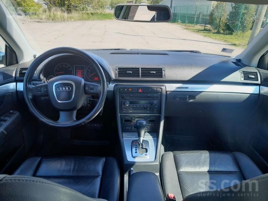 Pelēks Audi A4 2006 Rīga, ar dzinēja tilpumu 2.00 L un nobraukumu 176 tūkst. km par 1200 €, foto 5 vietnē AUTOMOTO.COM.LV