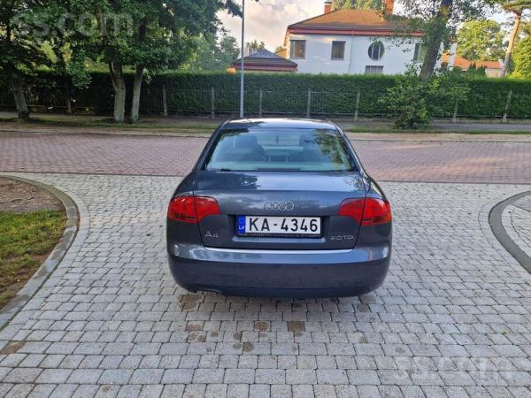 Grey Audi A4 2006 in Ventspils, with an engine capacity of 2.00 L and mileage of 318 thousand km for 2150 €, photo 5 on AUTOMOTO.COM.LV