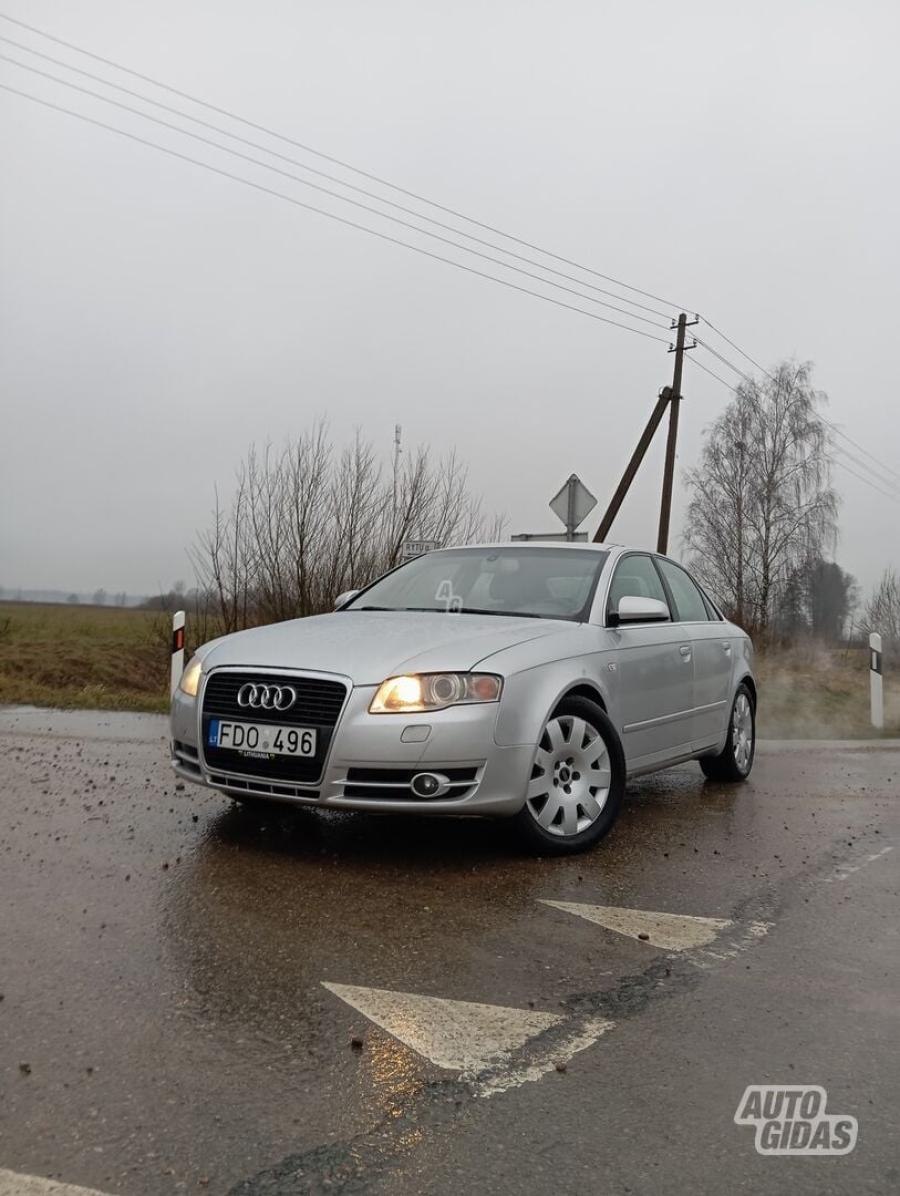 Grey Audi A4 2006 in Kazlu Ruda, with an engine capacity of 2.00 L and mileage of 350 thousand km for 1750 €, photo 1 on AUTOMOTO.COM.LV