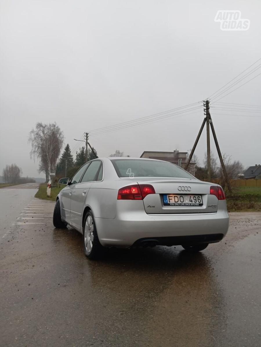 Grey Audi A4 2006 in Kazlu Ruda, with an engine capacity of 2.00 L and mileage of 350 thousand km for 1750 €, photo 3 on AUTOMOTO.COM.LV