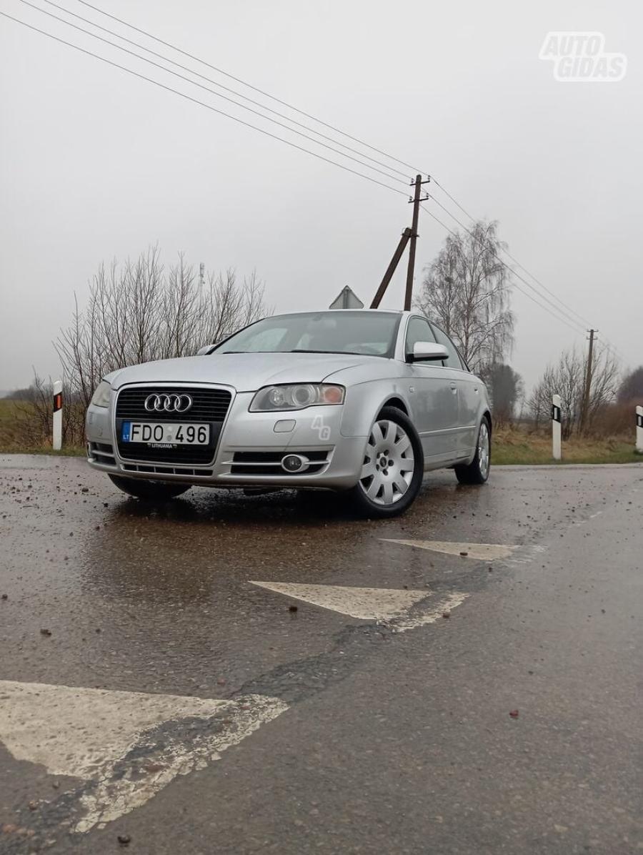 Grey Audi A4 2006 in Kazlu Ruda, with an engine capacity of 2.00 L and mileage of 350 thousand km for 1750 €, photo 7 on AUTOMOTO.COM.LV