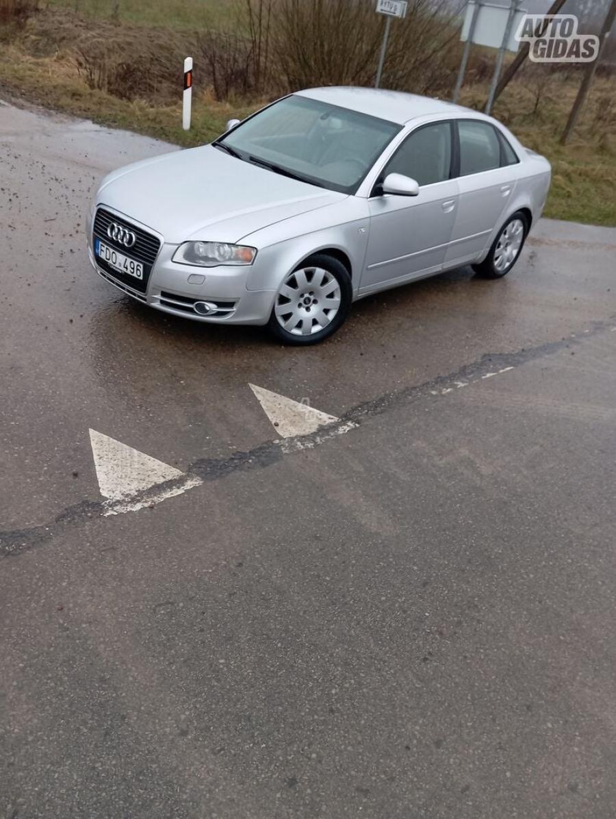 Grey Audi A4 2006 in Kazlu Ruda, with an engine capacity of 2.00 L and mileage of 350 thousand km for 1750 €, photo 8 on AUTOMOTO.COM.LV