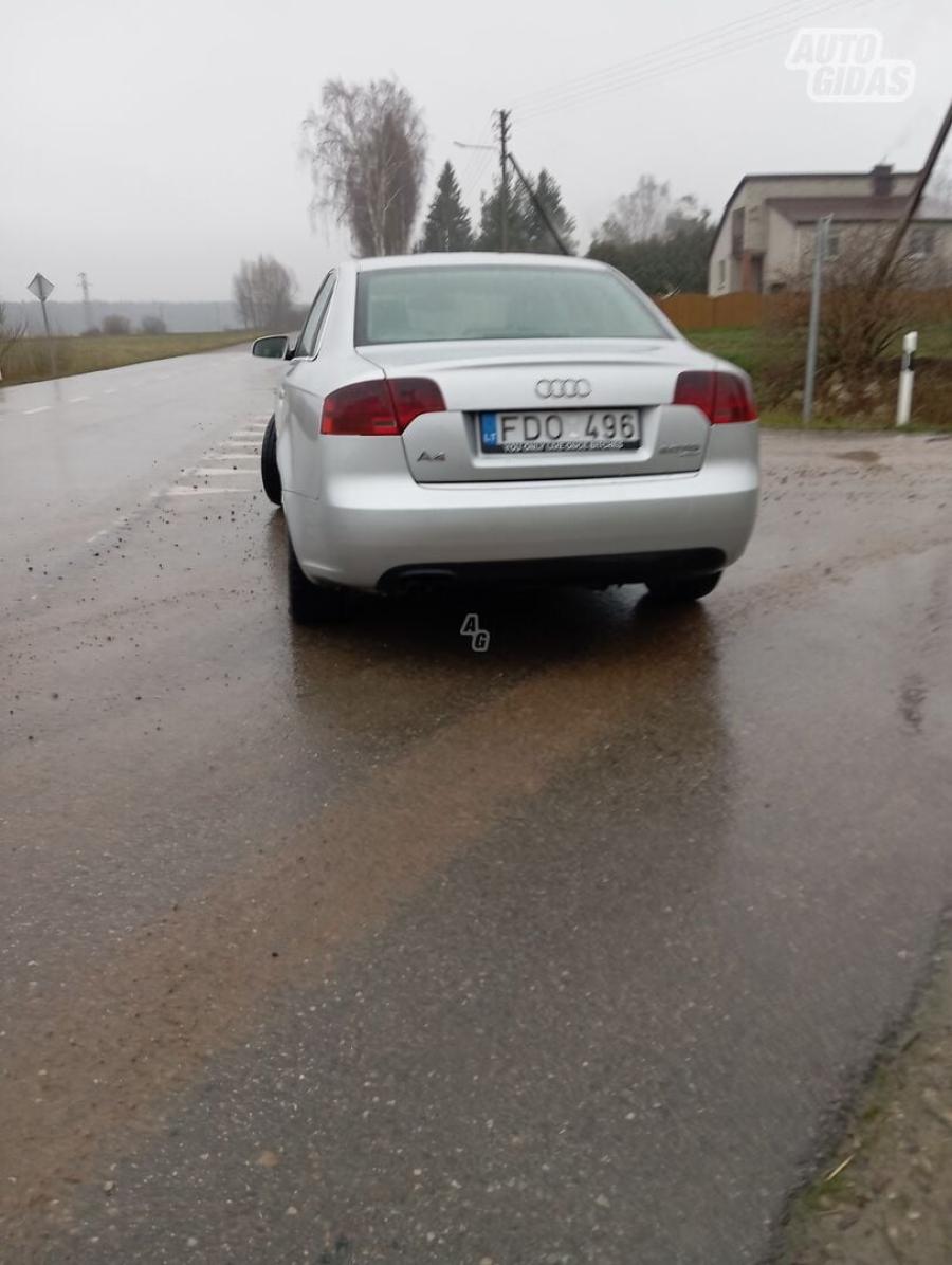 Grey Audi A4 2006 in Kazlu Ruda, with an engine capacity of 2.00 L and mileage of 350 thousand km for 1750 €, photo 9 on AUTOMOTO.COM.LV