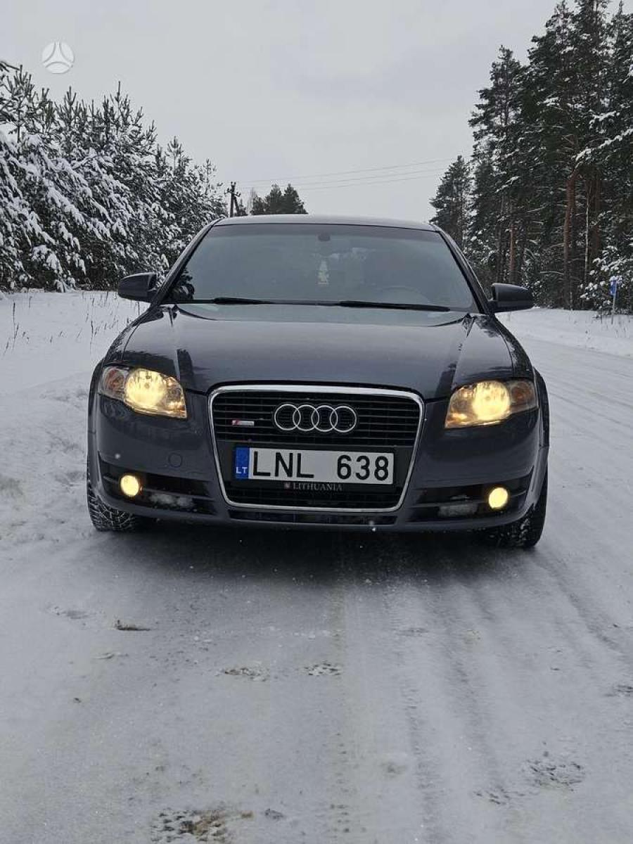 Pelēks Audi A4 2006 Viļņa, ar dzinēja tilpumu 2.97 L un nobraukumu 309 tūkst. km par 1800 €, foto 1 vietnē AUTOMOTO.COM.LV