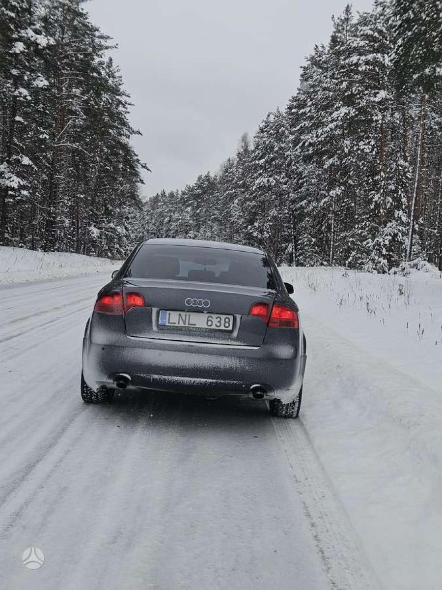 Pelēks Audi A4 2006 Viļņa, ar dzinēja tilpumu 2.97 L un nobraukumu 309 tūkst. km par 1800 €, foto 2 vietnē AUTOMOTO.COM.LV