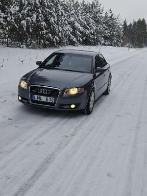 Pelēks Audi A4 2006 Viļņa, ar dzinēja tilpumu 2.97 L un nobraukumu 309 tūkst. km par 1800 €, foto 3 vietnē AUTOMOTO.COM.LV