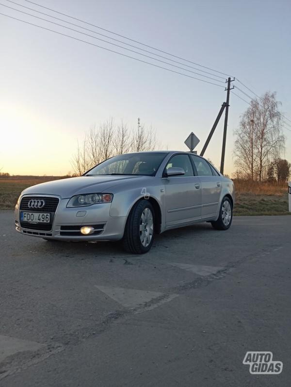 Pelēks Audi A4 2006 Kazlų Rūda, ar dzinēja tilpumu 2.00 L un nobraukumu 367 tūkst. km par 1750 €, foto 1 vietnē AUTOMOTO.COM.LV