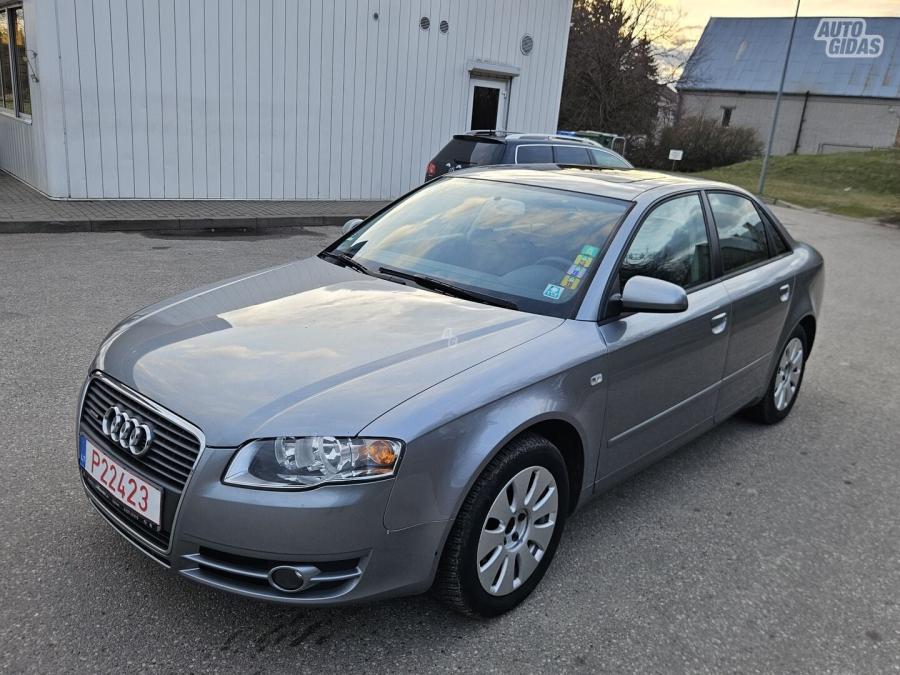 Grey Audi A4 2006 in Sirvintos, with an engine capacity of 2.00 L and mileage of 276 thousand km for 3250 €, photo 1 on AUTOMOTO.COM.LV
