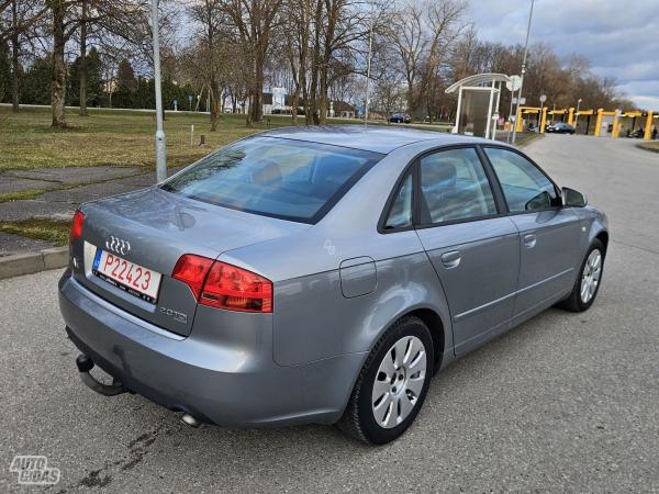 Grey Audi A4 2006 in Sirvintos, with an engine capacity of 2.00 L and mileage of 276 thousand km for 3250 €, photo 6 on AUTOMOTO.COM.LV