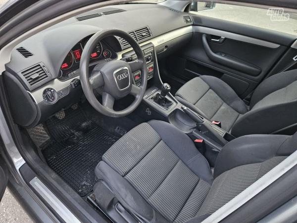 Grey Audi A4 2006 in Sirvintos, with an engine capacity of 2.00 L and mileage of 276 thousand km for 3250 €, photo 7 on AUTOMOTO.COM.LV
