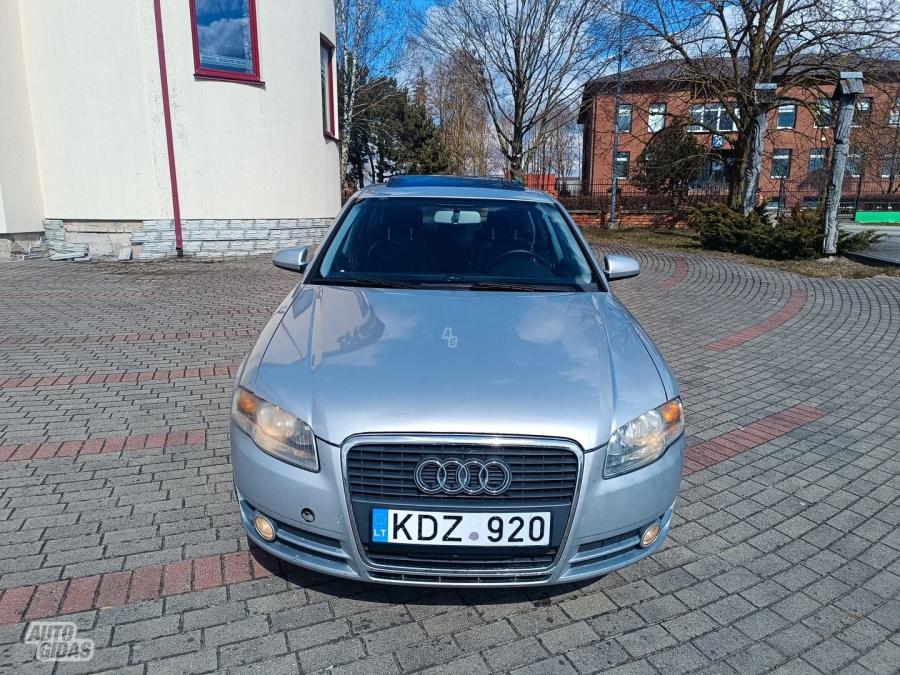 Grey Audi A4 2006 in Vilnius, with an engine capacity of 2.00 L and mileage of 240 thousand km for 1800 €, photo 3 on AUTOMOTO.COM.LV