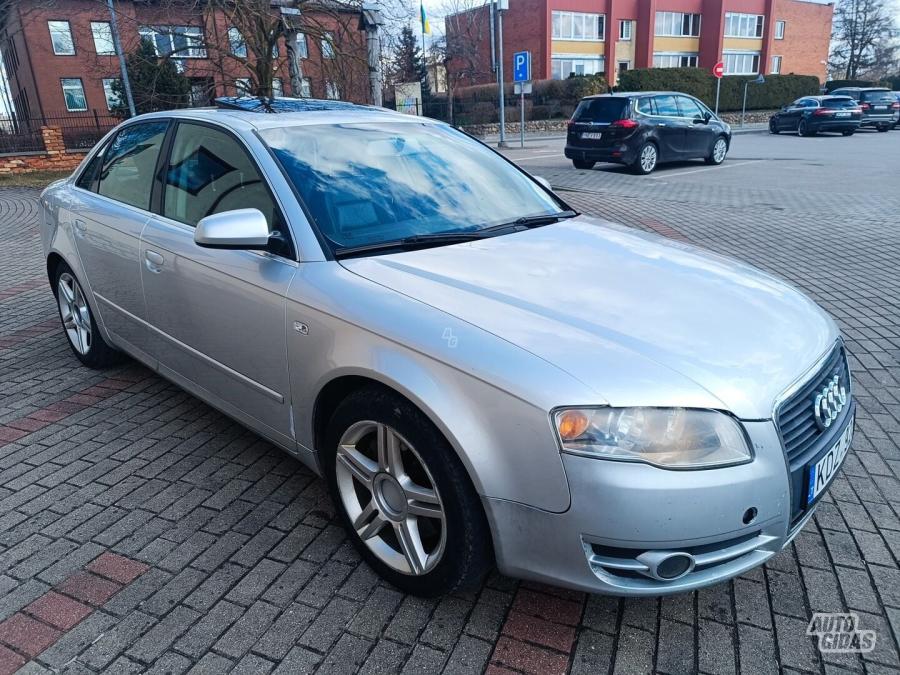 Grey Audi A4 2006 in Vilnius, with an engine capacity of 2.00 L and mileage of 240 thousand km for 1800 €, photo 18 on AUTOMOTO.COM.LV