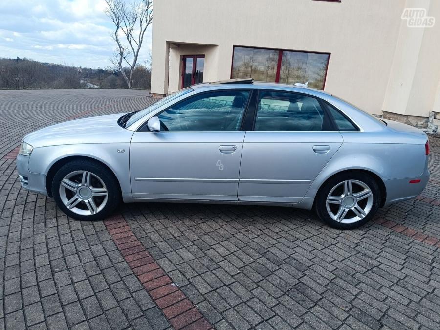 Grey Audi A4 2006 in Vilnius, with an engine capacity of 2.00 L and mileage of 240 thousand km for 1800 €, photo 23 on AUTOMOTO.COM.LV