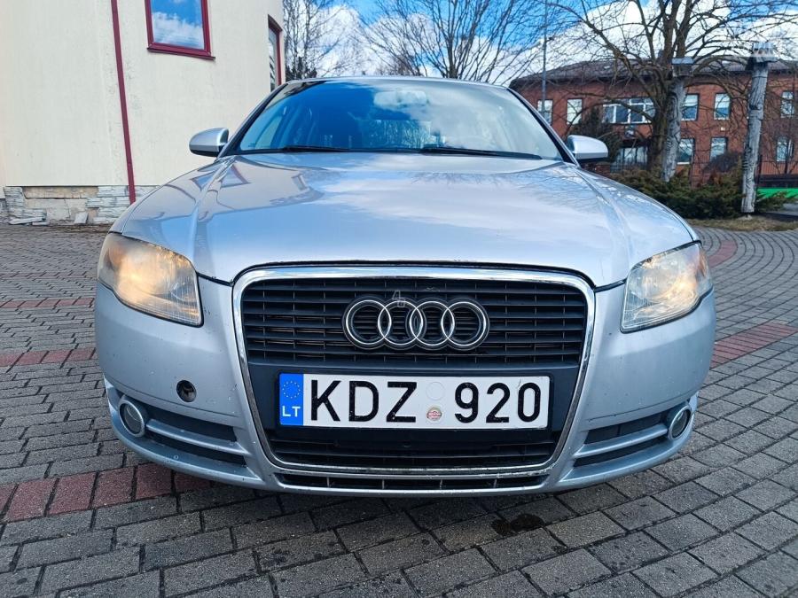 Grey Audi A4 2006 in Vilnius, with an engine capacity of 2.00 L and mileage of 240 thousand km for 1800 €, photo 24 on AUTOMOTO.COM.LV