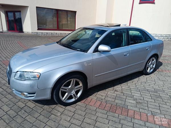Pelēks Audi A4 2006 Viļņa, ar dzinēja tilpumu 2.00 L un nobraukumu 240 tūkst. km par 1800 €, foto 1 vietnē AUTOMOTO.COM.LV