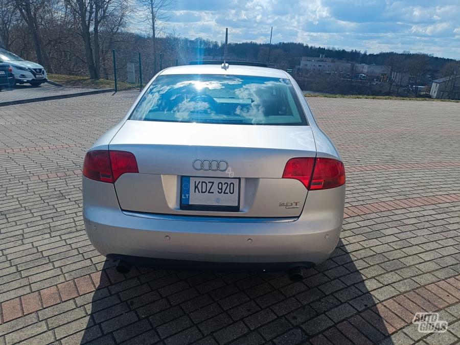 Grey Audi A4 2006 in Vilnius, with an engine capacity of 2.00 L and mileage of 240 thousand km for 1800 €, photo 7 on AUTOMOTO.COM.LV