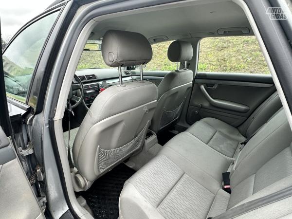 Grey Audi A4 2006 in Vilnius, with an engine capacity of 2.00 L and mileage of 320 thousand km for 1200 €, photo 8 on AUTOMOTO.COM.LV