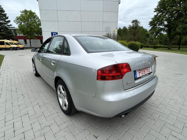 Grey Audi A4 2006 in Vilnius, with an engine capacity of 2.00 L and mileage of 265 thousand km for 2600 €, photo 8 on AUTOMOTO.COM.LV