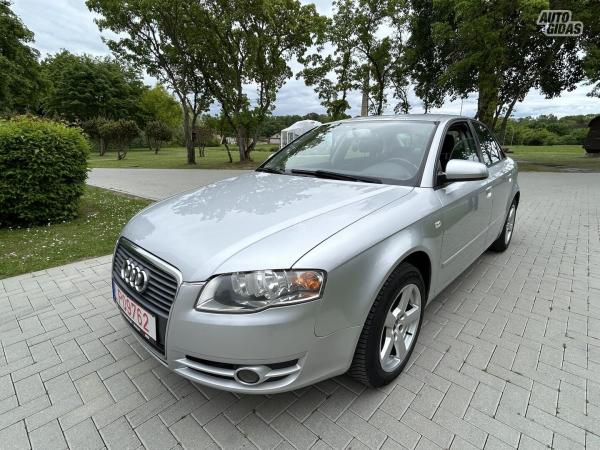 Grey Audi A4 2006 in Vilnius, with an engine capacity of 2.00 L and mileage of 265 thousand km for 2600 €, photo 9 on AUTOMOTO.COM.LV